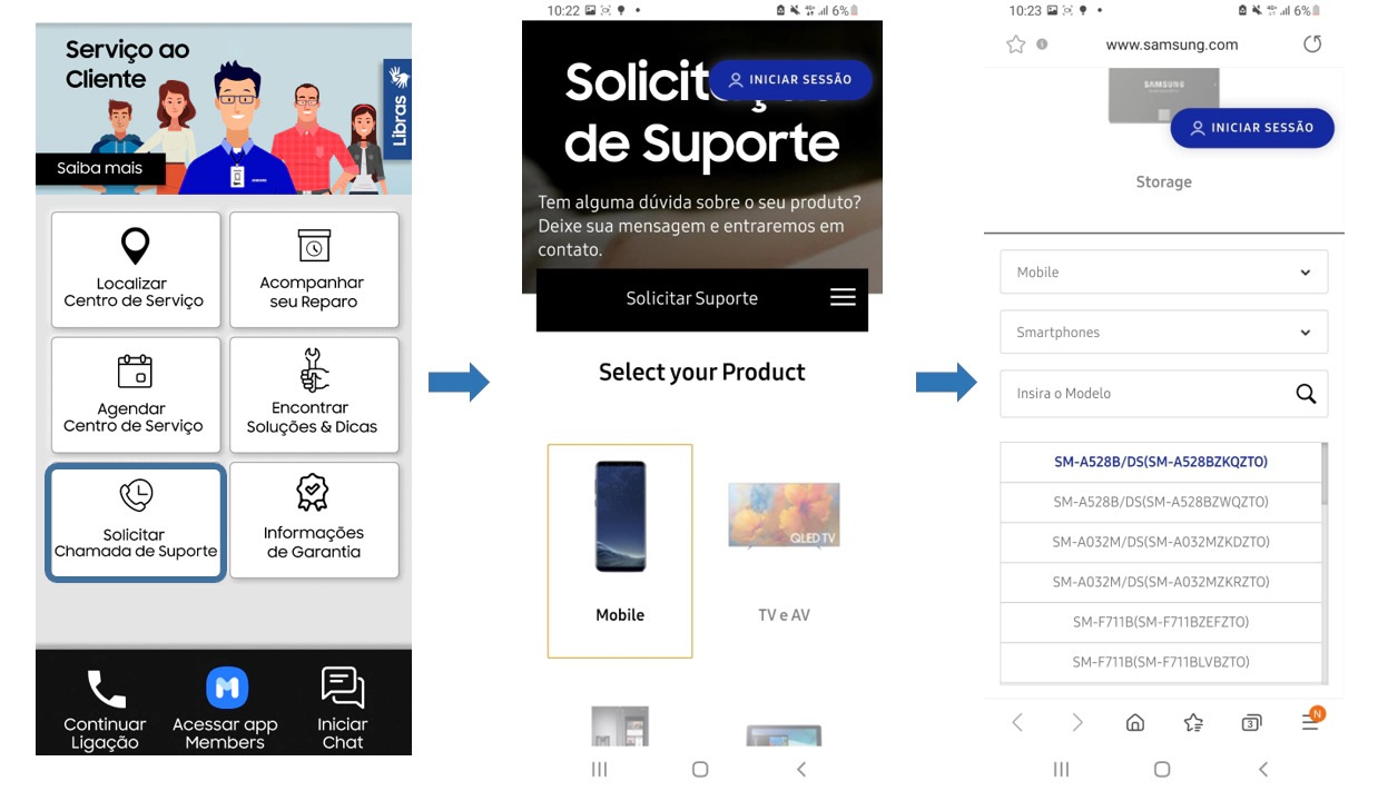 Agora o atendimento telefônico Samsung também é Digital. | Samsung Brasil