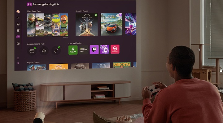 Conheça o Samsung Gaming Hub | Samsung Brasil