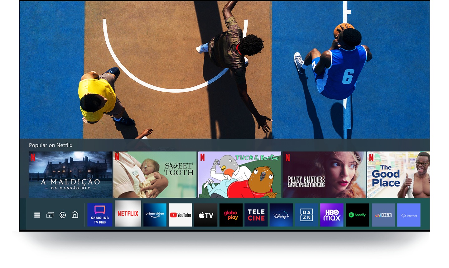 Smart TV | Aplicativos com Smart Hub | Samsung Brasil