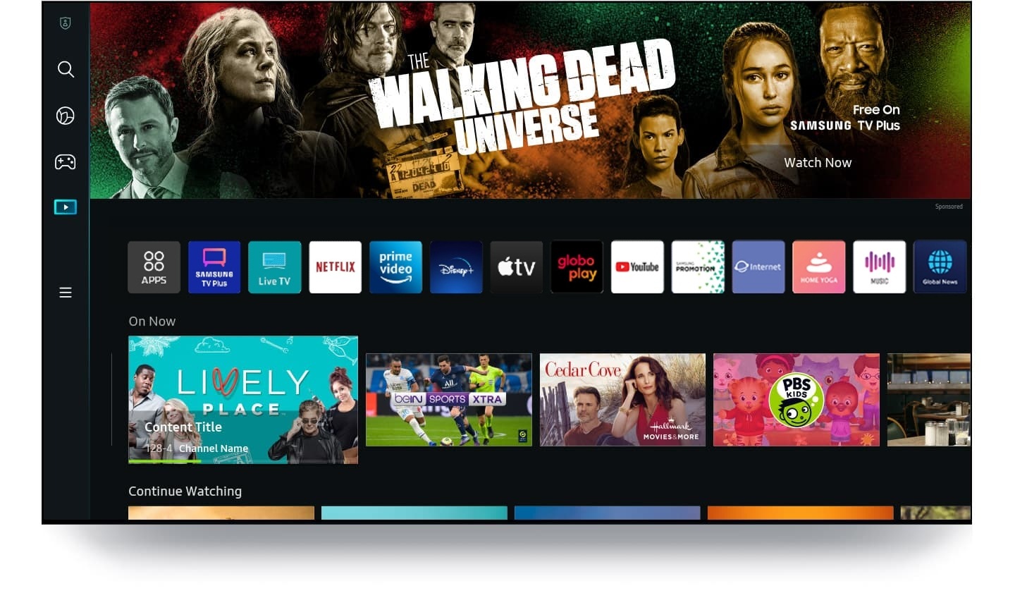 Smart TV | Aplicativos com Smart Hub | Samsung Brasil