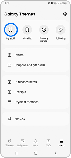 What is Galaxy Themes? | Samsung CA
