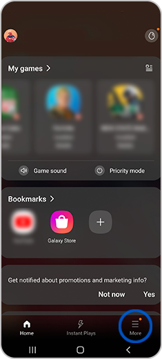 How can I change game optimization settings? | Samsung CA