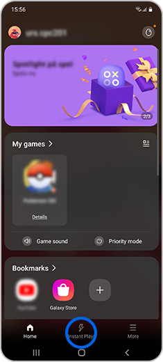 What is Gaming Hub Samsung CA