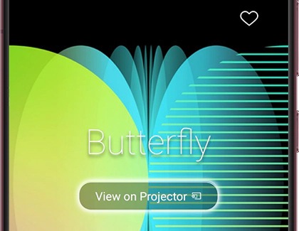 Use Ambient Mode on your The Freestyle by Samsung | Samsung CA