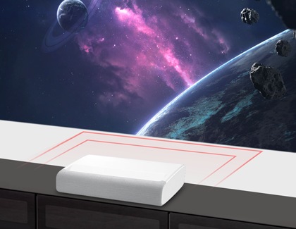 How to set up The Premiere projector | Samsung CA