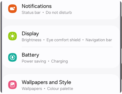 Adjust screen brightness on your Samsung Galaxy | Samsung CA
