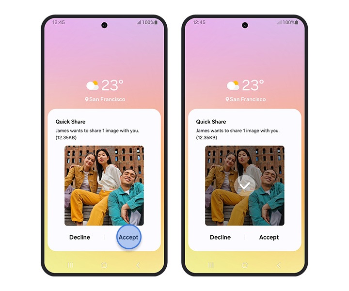 Quick Share | Apps & Services | Samsung CA