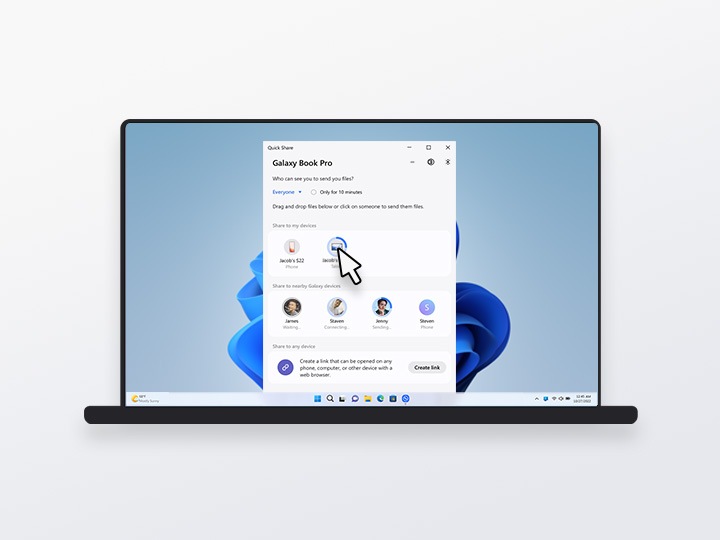 Quick Share | Apps & Services | Samsung CA