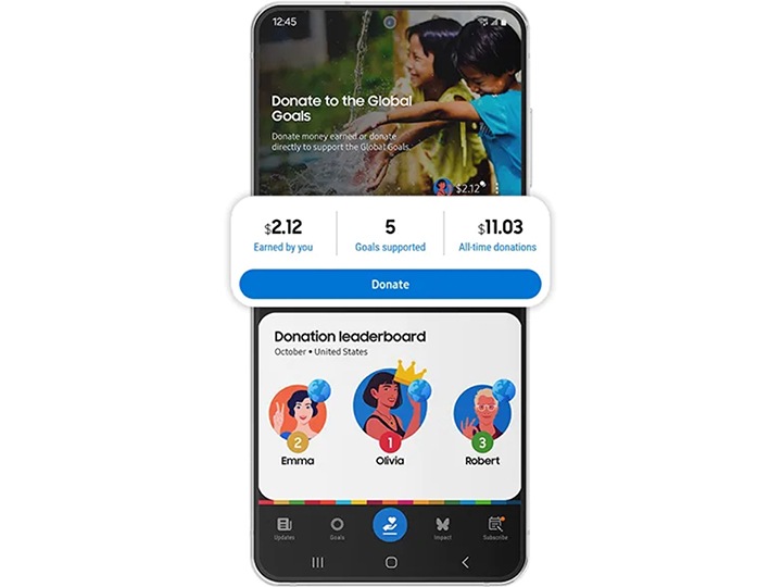 Samsung Global Goals | Apps & Services | Samsung Canada