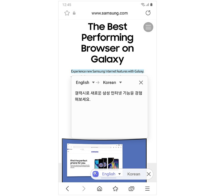 Samsung Internet | Apps & Services | Samsung CA