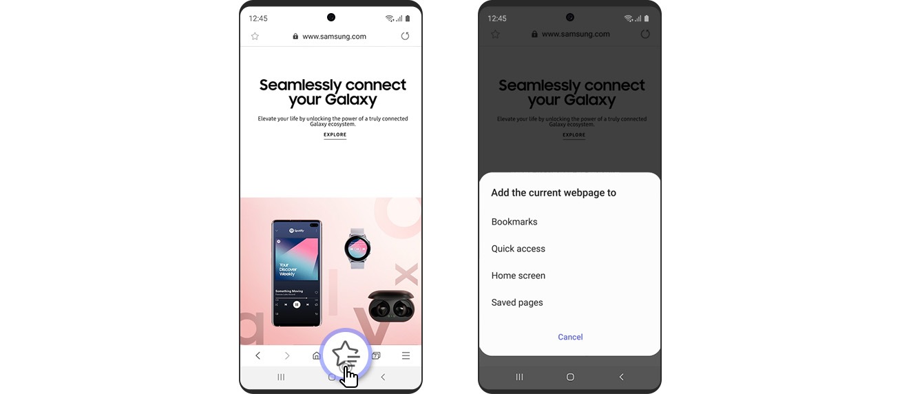 Samsung Internet | Apps & Services | Samsung CA