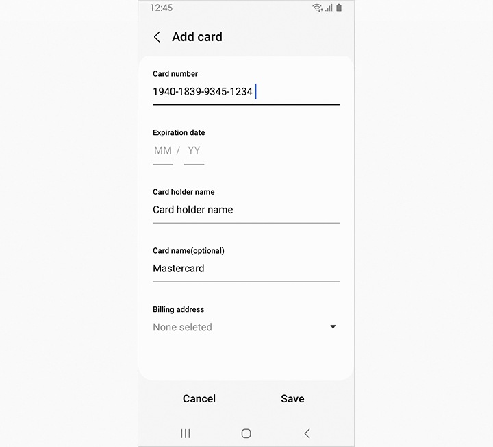 Samsung Pass | Apps & Services | Samsung CA