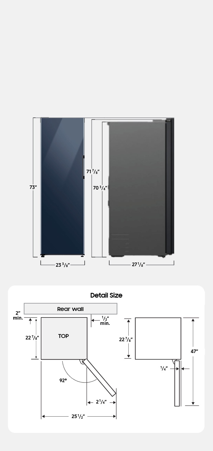 How to install BESPOKE Custom Fridge Panels | Samsung Canada