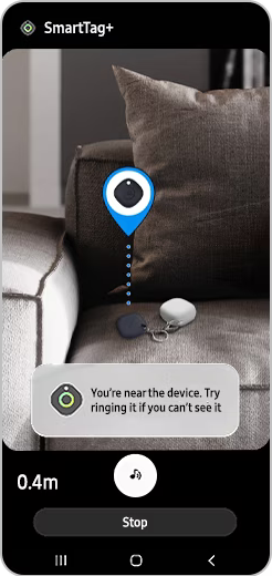 How to use SmartThings Find to locate your Galaxy SmartTag+ | Samsung CA