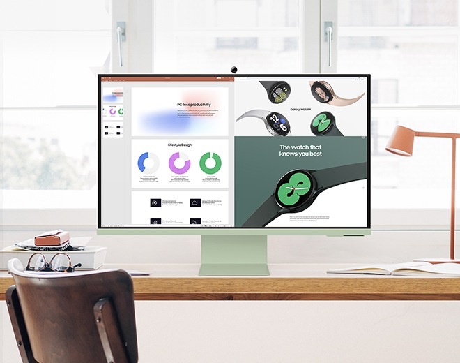 Smart Monitor: Watch, play, live in Style | Samsung Canada