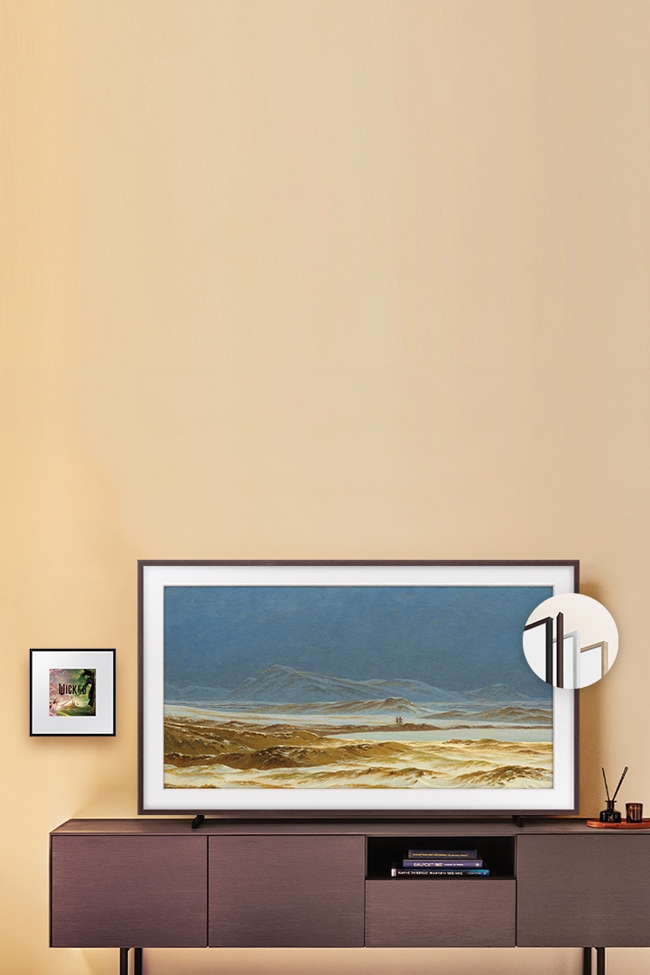 The Frame TV + Free Music Frame & Bezel Bundle | Samsung Canada