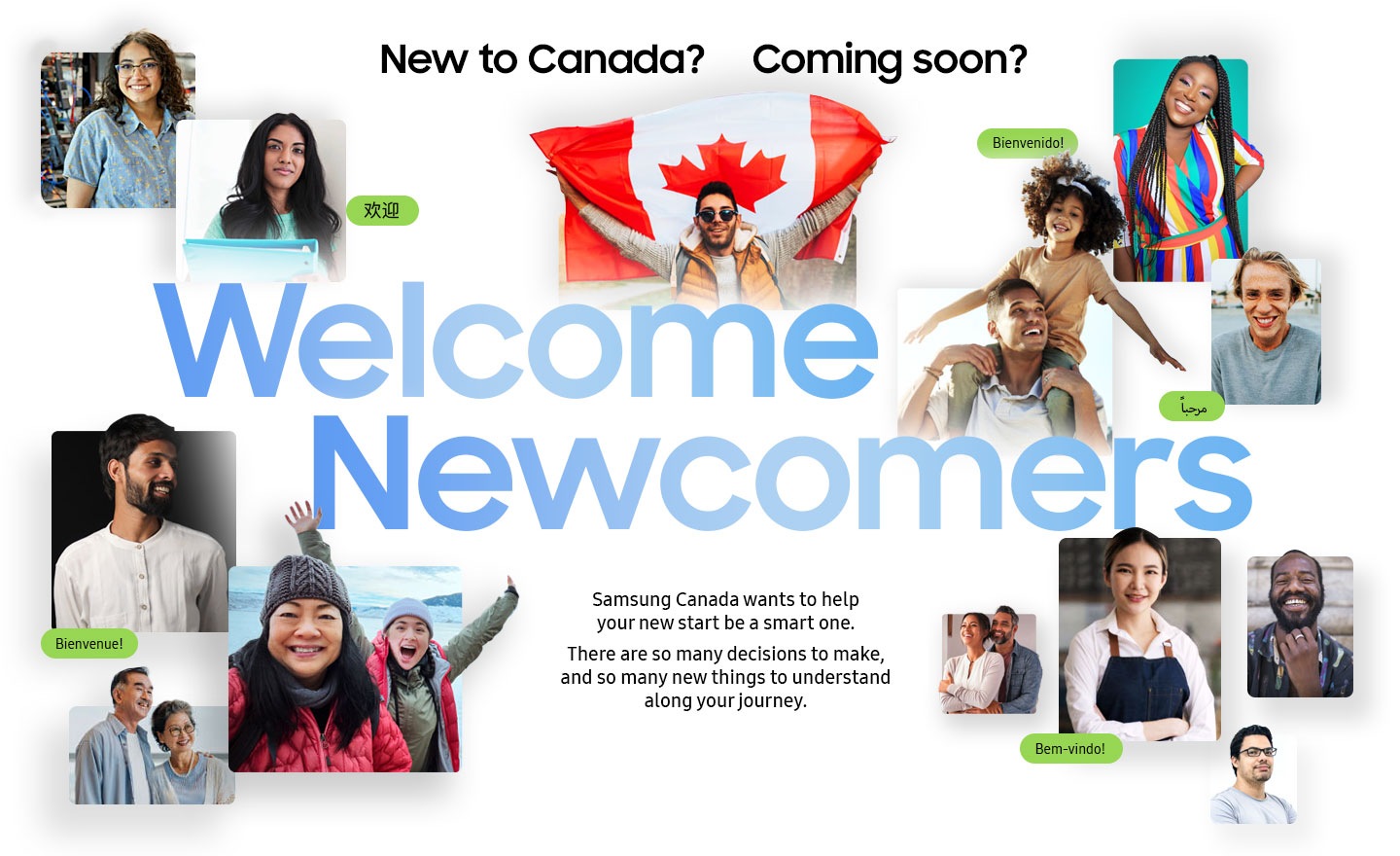 Newcomers to Canada: Mobile & Appliance Offers | Samsung Canada