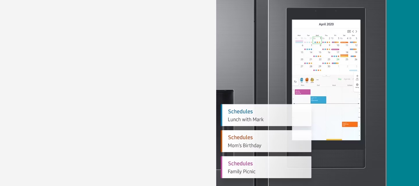Family Hub Smart Fridges | Samsung Canada
