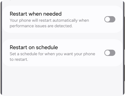 Different ways to restart your Samsung Galaxy | Samsung CA