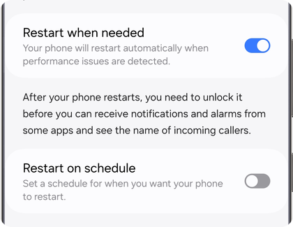 Different ways to restart your Samsung Galaxy | Samsung CA