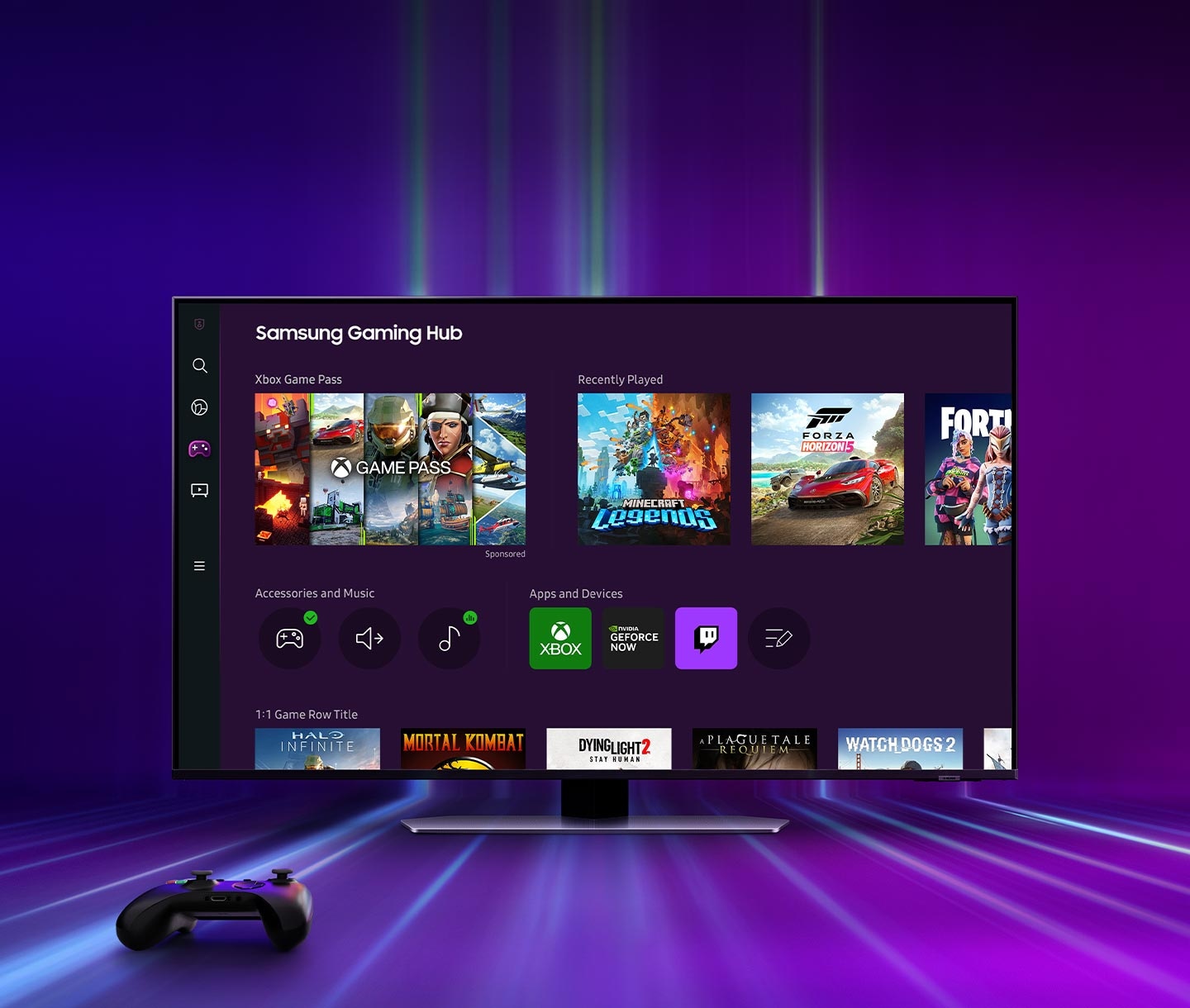 Gaming TVs - 120hz & 144hz | Samsung Canada