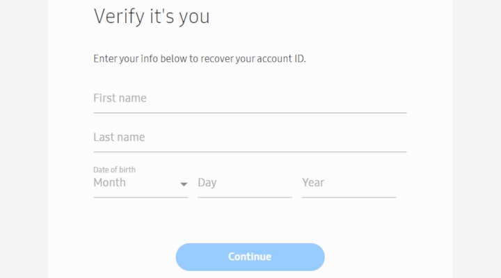 Update the phone number associated with your Samsung account for two ...