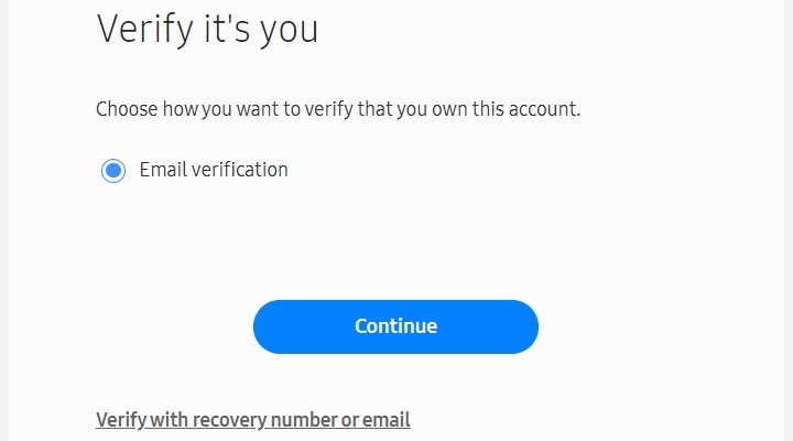 Update the phone number associated with your Samsung account for two ...