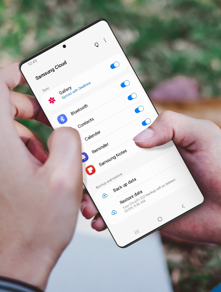 Samsung Cloud | Apps & Services | Samsung Schweiz
