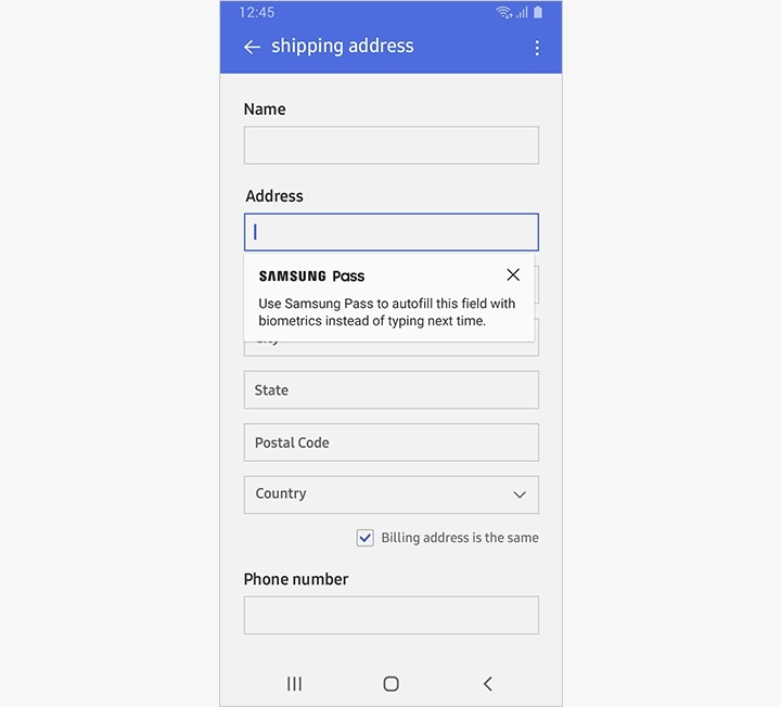 Samsung Pass | Aplicaciones y servicios | Samsung Chile