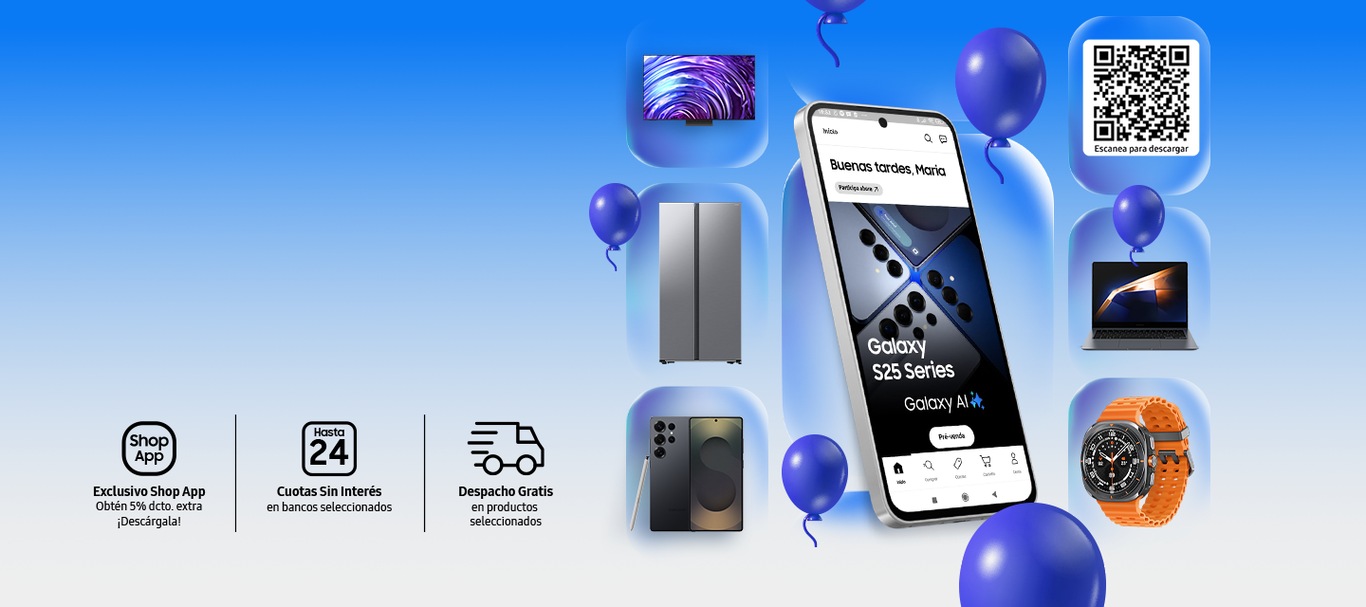 Samsung Shop App | Samsung Chile