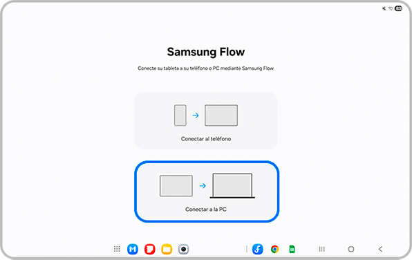 Cómo conectar mi Tablet a un PC con Samsung Flow | Samsung CO