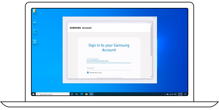 Cómo usar la función PC en TV en tu Samsung Smart TV | Samsung CO