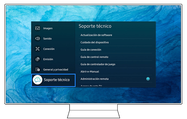 ¿Cómo abrir el manual de usuario en tu televisor Samsung? | Samsung CO