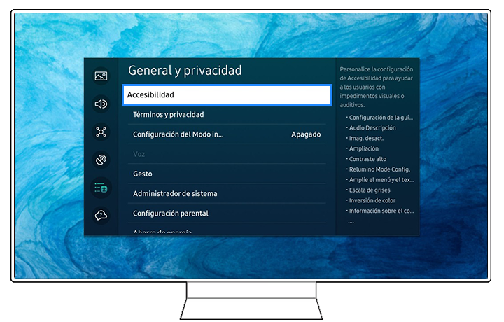 ¿Cómo invertir los colores del menú de tu TV Samsung? | Samsung CO