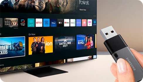 Actualizar el software de un televisor Samsung mediante USB | Samsung CO
