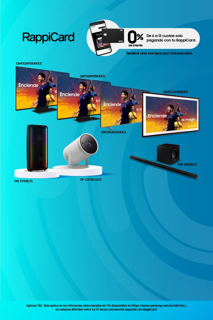 Rappicard | Samsung Colombia