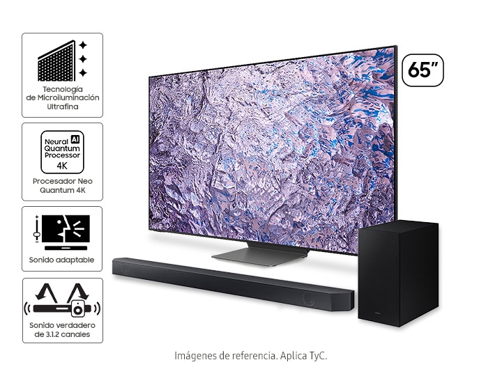 Combos especiales TV's + Audio | Samsung Colombia