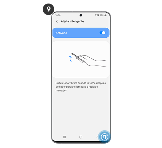 Galaxy S20 - ¿Cómo activar la función alerta inteligente? | Samsung CO