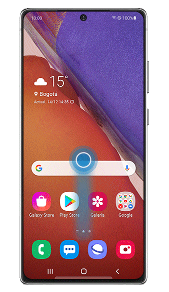 Galaxy Note20 - ¿Cómo activar los paneles Edge? | Samsung CO