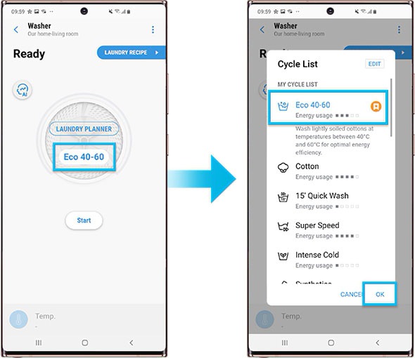 Cómo controlar la lavadora con SmartThings | Samsung Latinoamérica