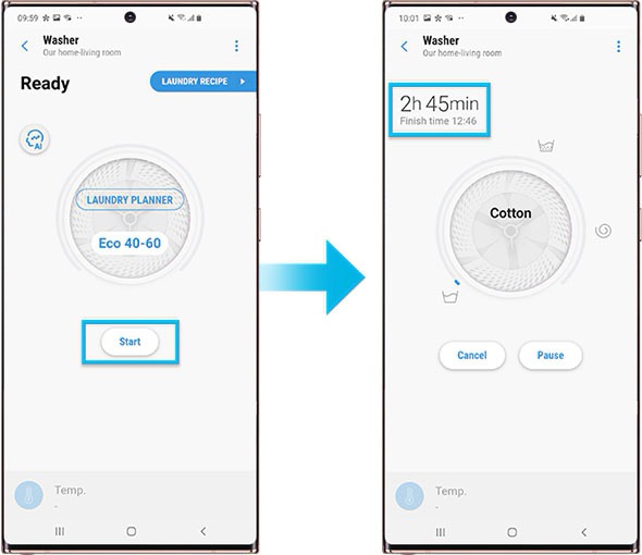 Cómo controlar la lavadora con SmartThings | Samsung Latinoamérica