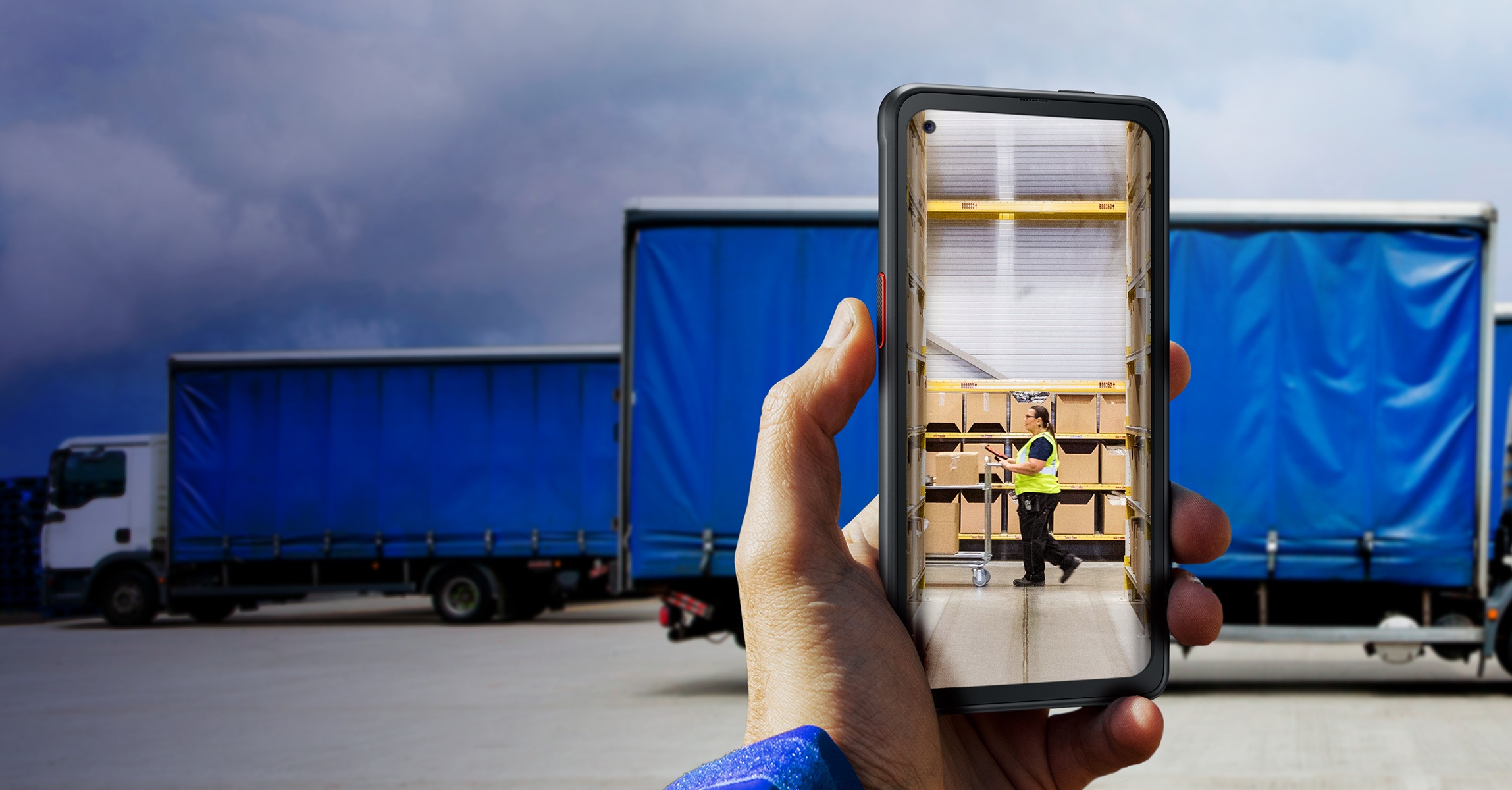 Mobilgeräte-Lösungen für die Transport- & Logistik | Samsung Business DE