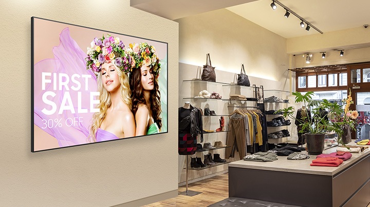 4K UHD Digital Signage Displays | Samsung Business DE