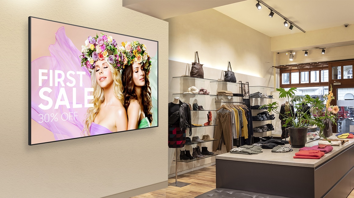 4K UHD Digital Signage Displays | Samsung Business DE