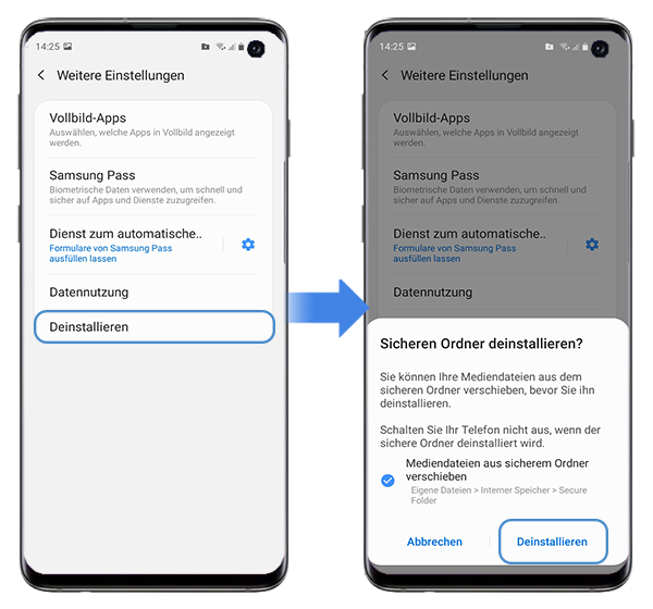Galaxy Smartphone: "Sicherer Ordner" nutzen | Samsung Deutschland