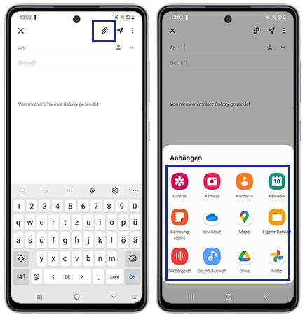 E-Mail App einrichten und nutzen | Samsung DE