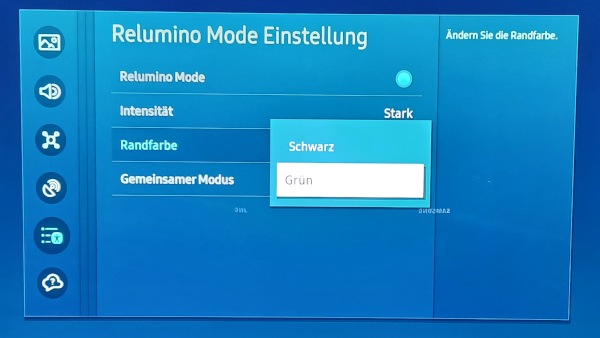Samsung Smart TV: Relumino Modus | Samsung DE
