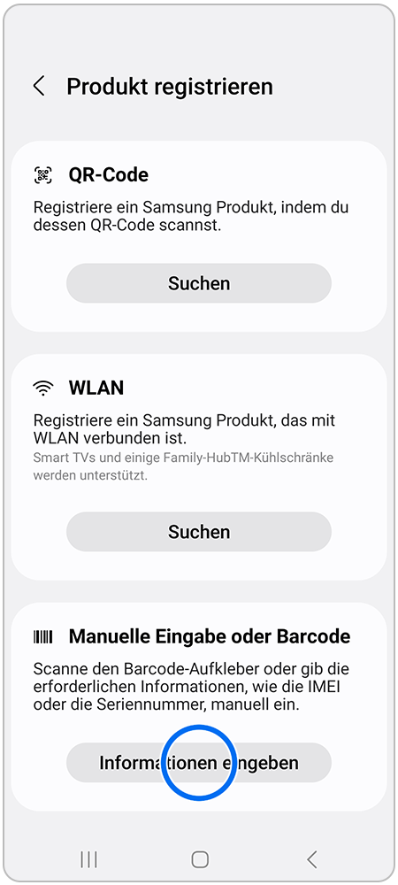 Samsung Account: Ein Gerät registrieren | Samsung DE