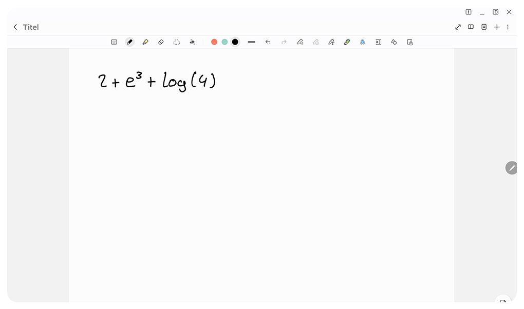 Galaxy Tablet: Mathe-Assistent | Samsung DE