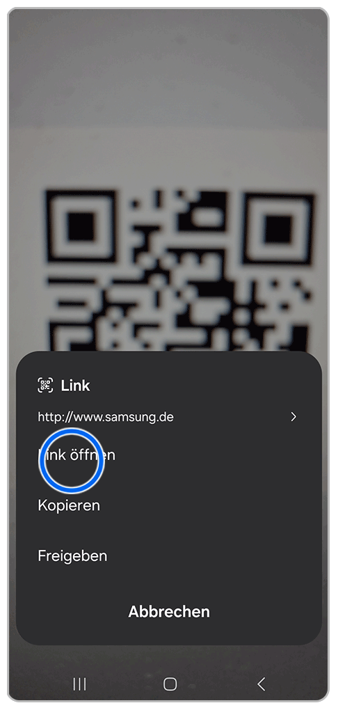 QR-Code mit dem Smartphone scannen | Samsung DE